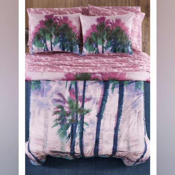 Material Girl | Bedding | Material Girl Beach Vibes Bed In A Bag Size ...